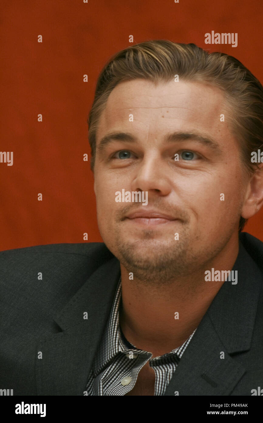 Leonardo DiCaprio "Inception" Portrait Session, June 24, 2010 ...
