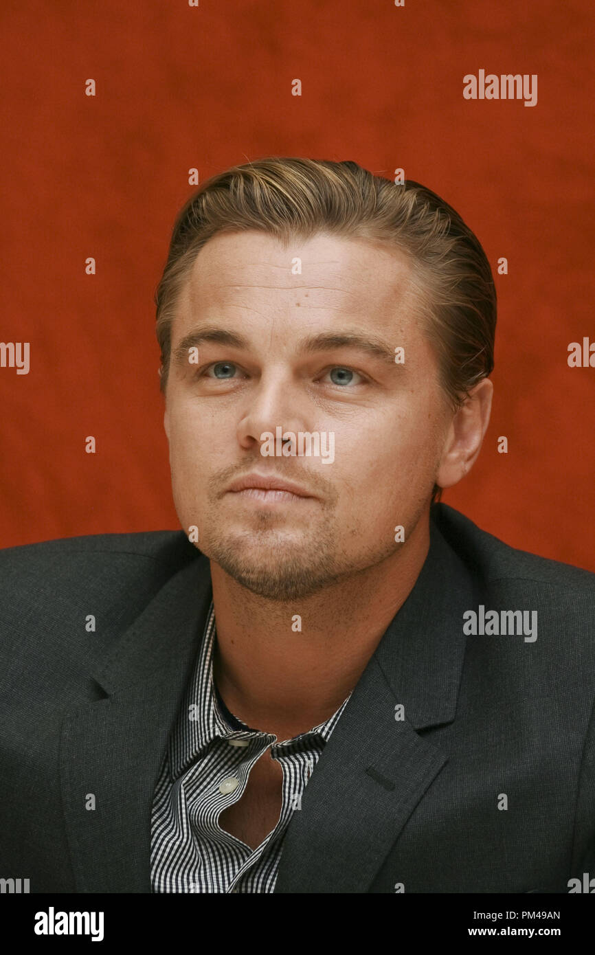 Leonardo DiCaprio "Inception" Portrait Session, June 24, 2010 ...