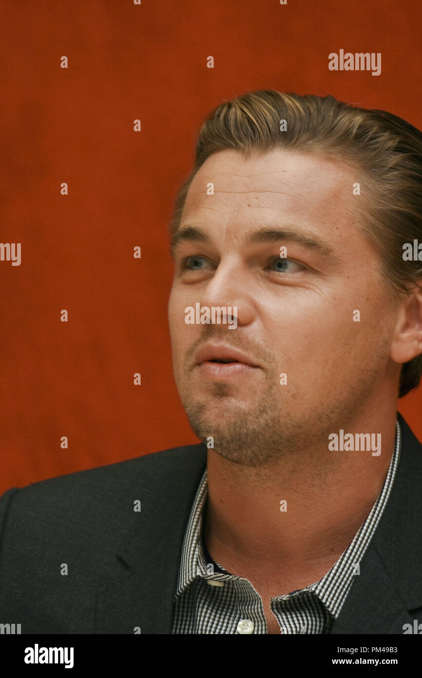 Leonardo DiCaprio "Inception" Portrait Session, June 24, 2010 ...