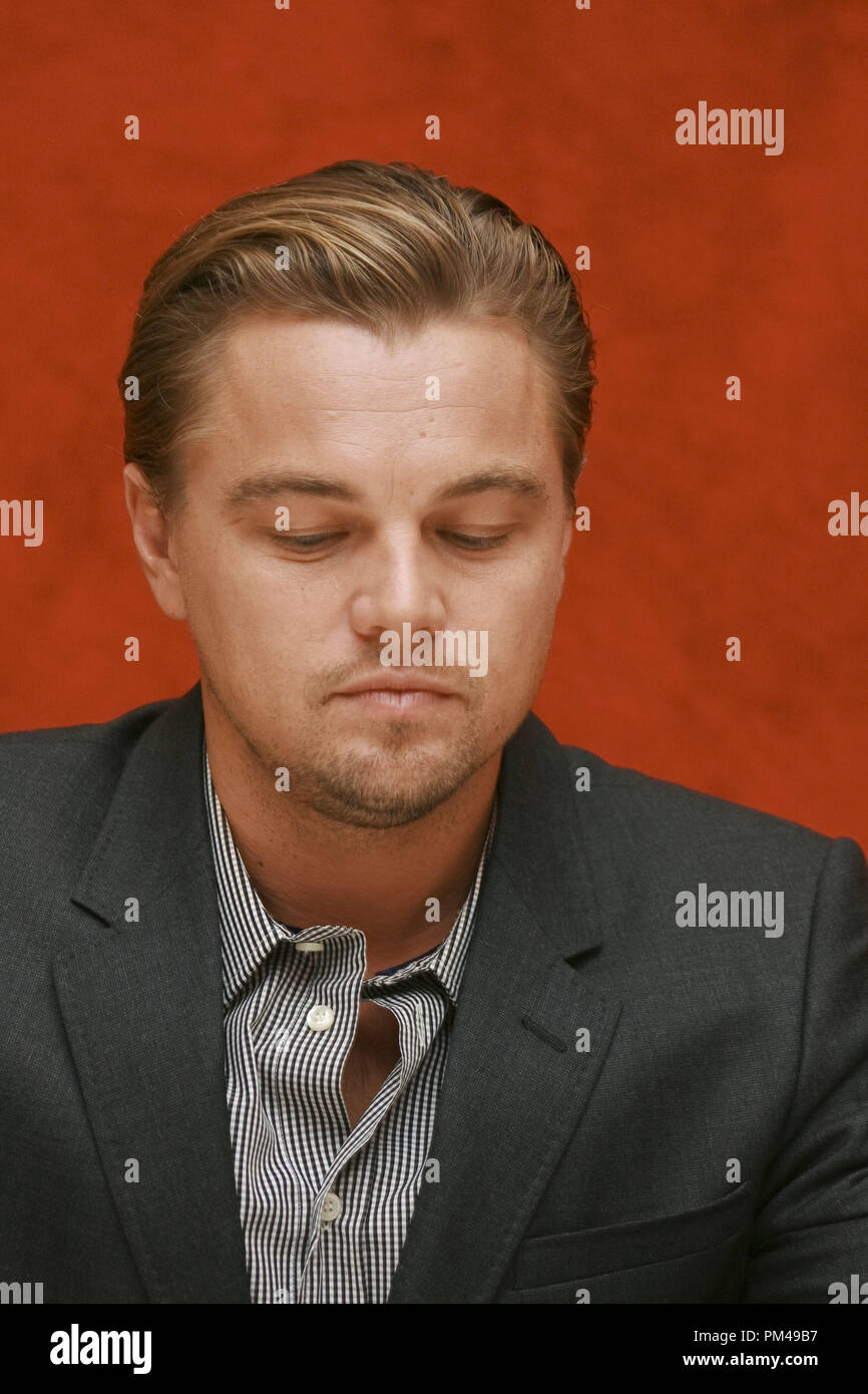 Leonardo DiCaprio "Inception" Portrait Session, June 24, 2010 ...