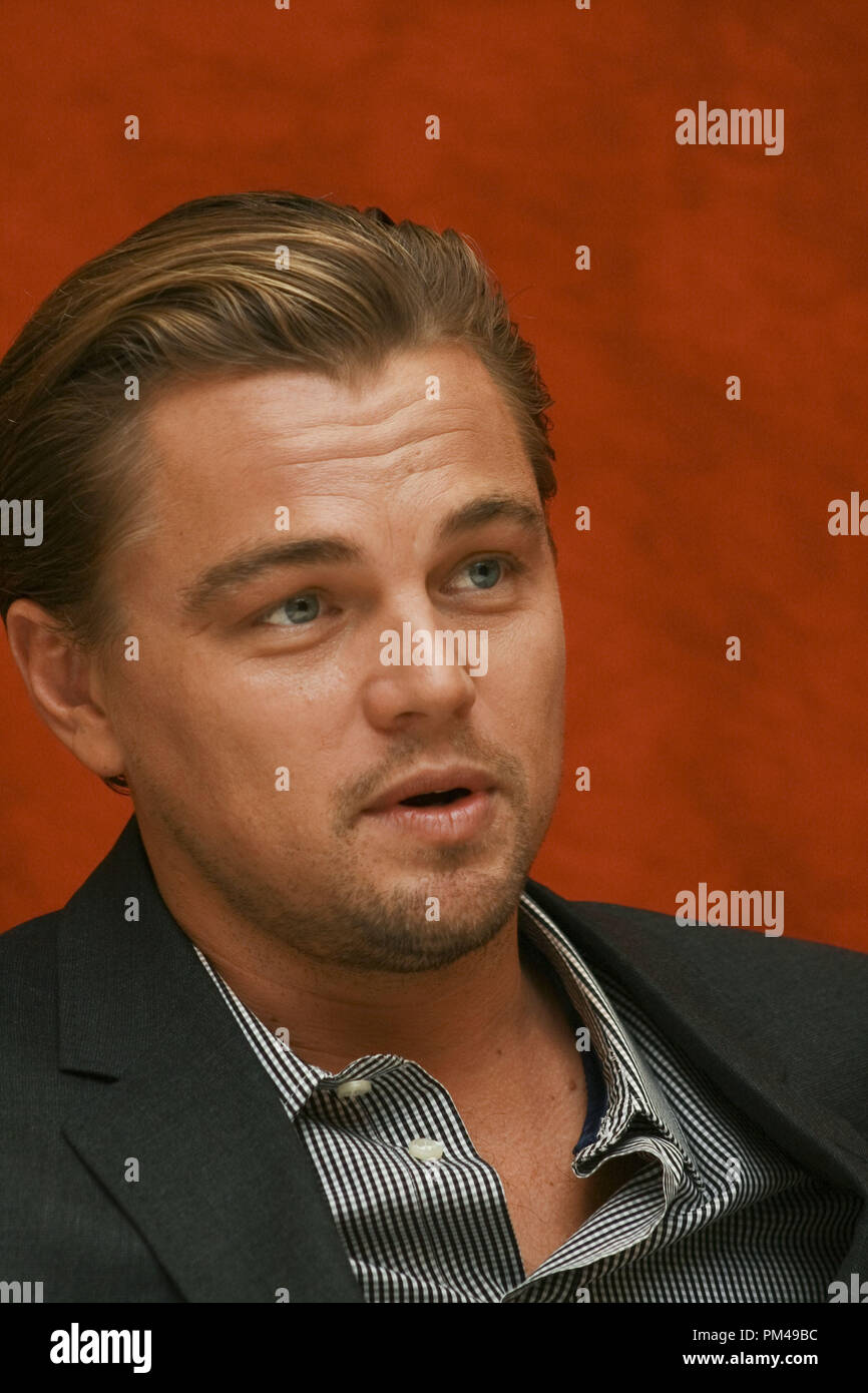 Leonardo DiCaprio "Inception" Portrait Session, June 24, 2010 ...