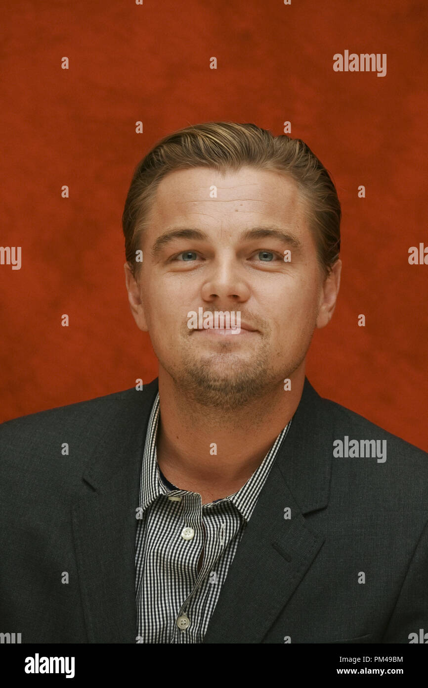 Leonardo DiCaprio "Inception" Portrait Session, June 24, 2010 ...