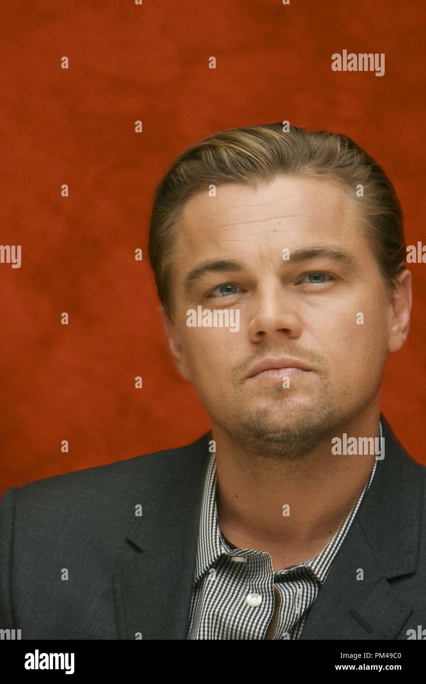 Leonardo DiCaprio "Inception" Portrait Session, June 24, 2010 ...