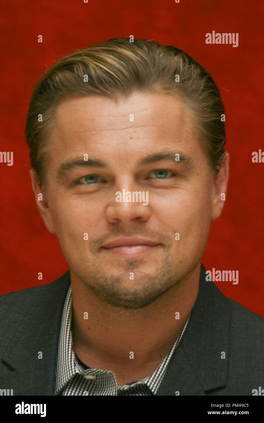 Leonardo DiCaprio "Inception" Portrait Session, June 24, 2010 ...