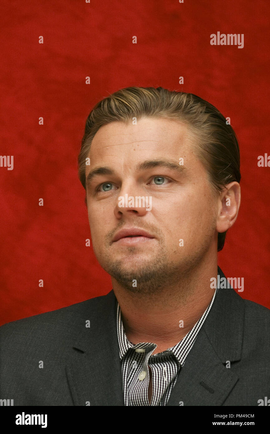 Leonardo DiCaprio "Inception" Portrait Session, June 24, 2010 ...