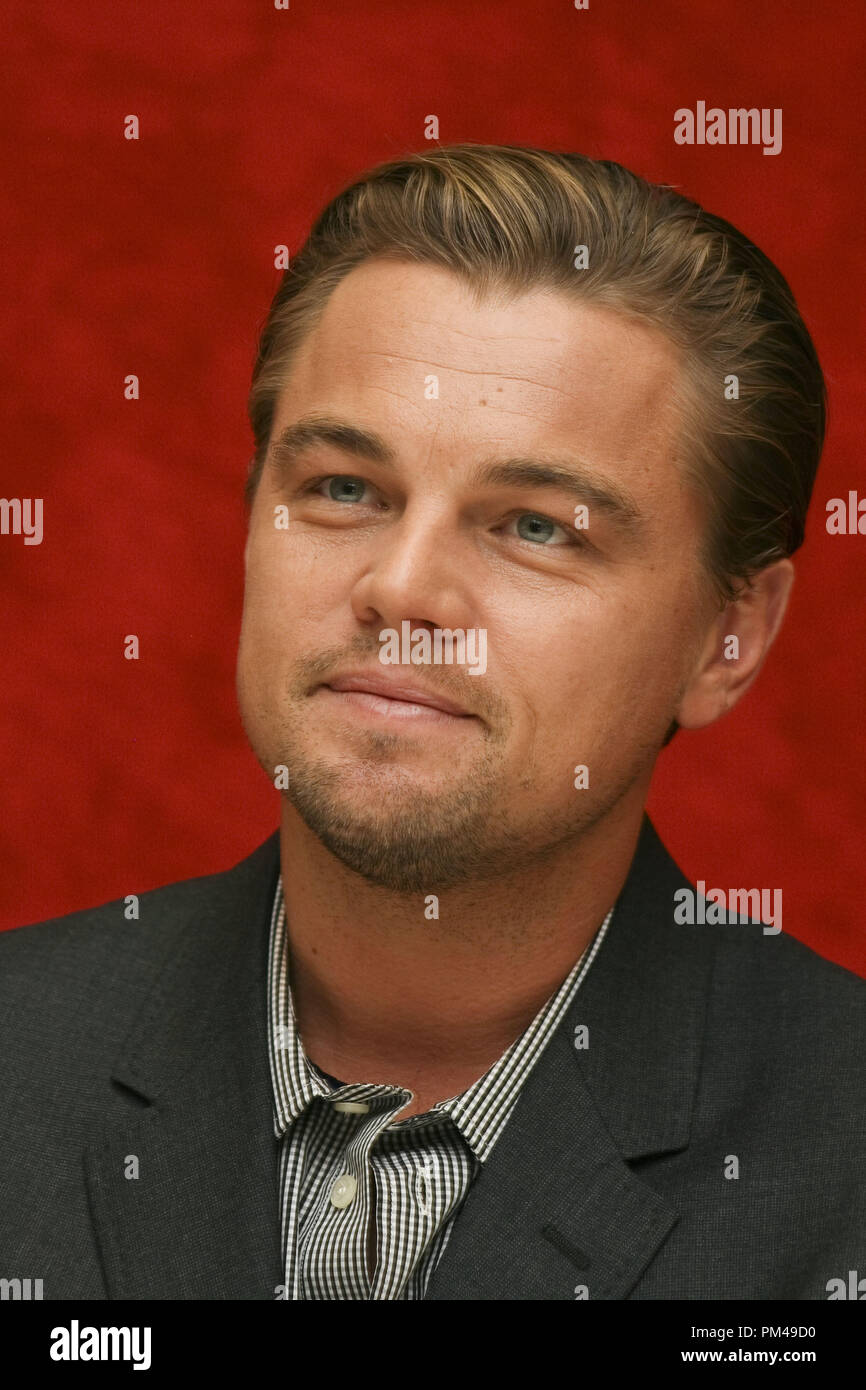 Leonardo DiCaprio "Inception" Portrait Session, June 24, 2010 ...