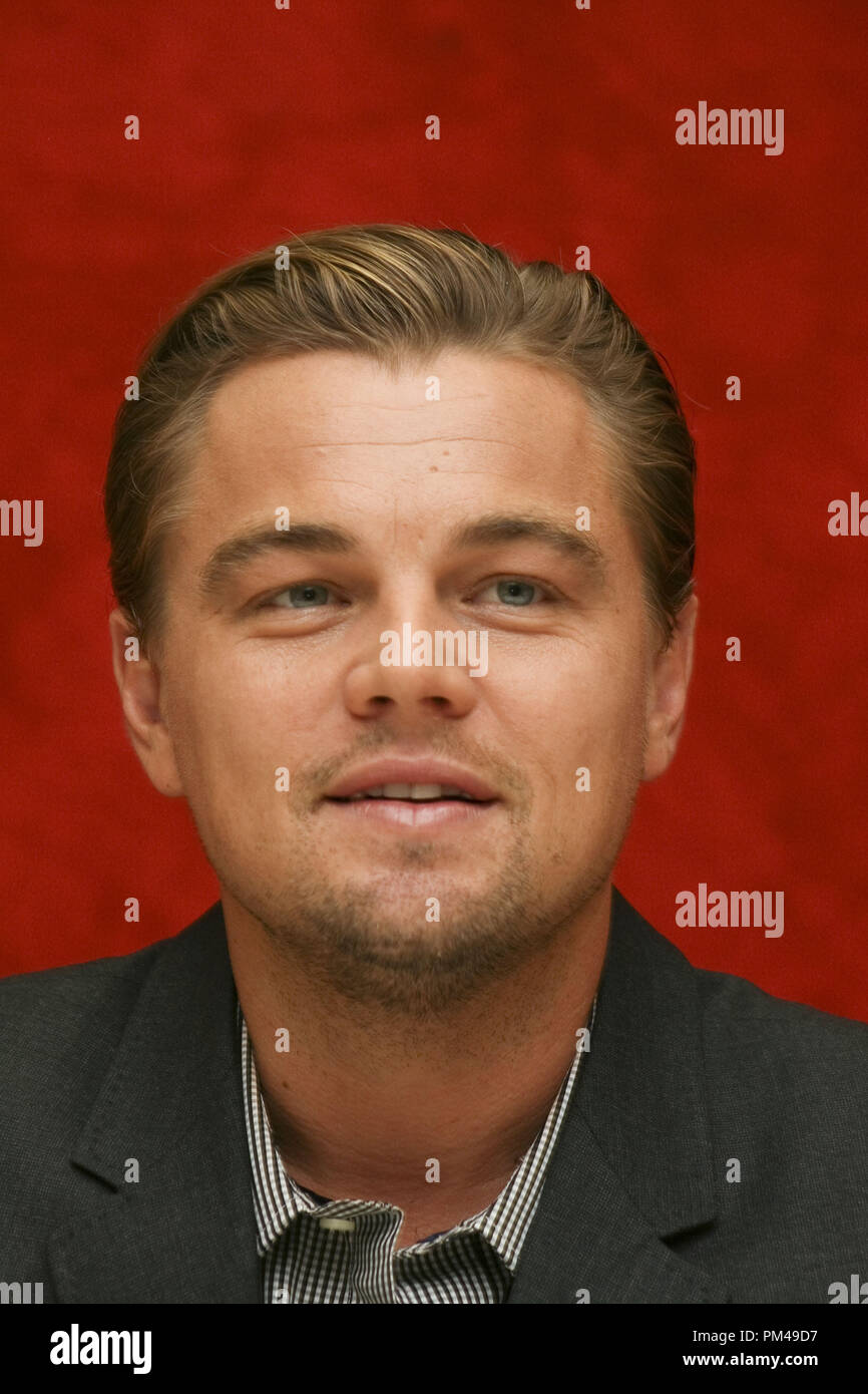 Leonardo DiCaprio "Inception" Portrait Session, June 24, 2010 ...