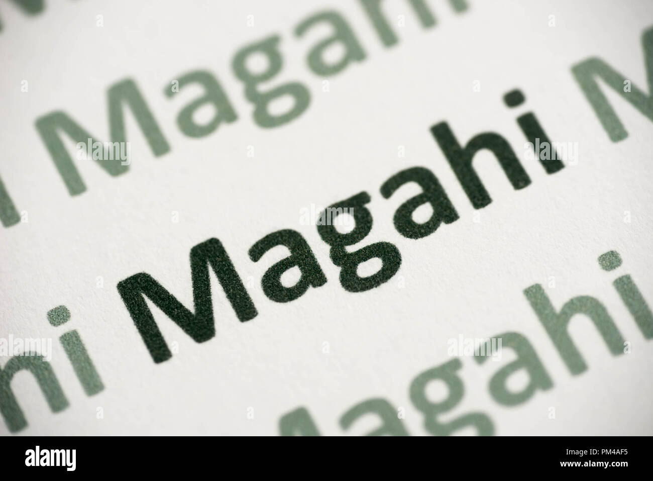 Magahi hi-res stock photography and images - Alamy