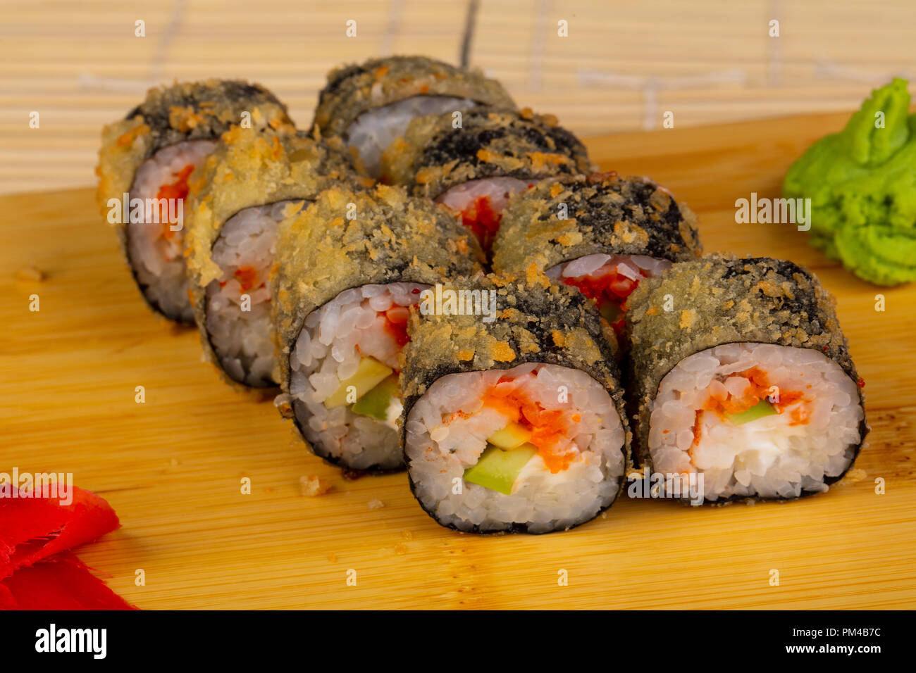 Delicious Ebi Hot fried roll Stock Photo - Alamy