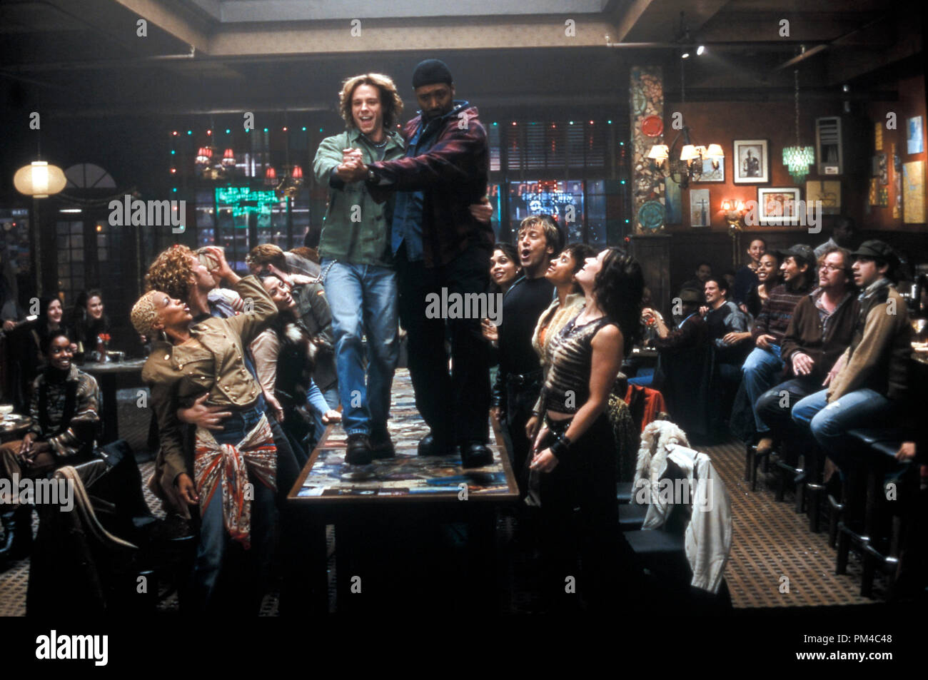 Film Still from "Rent" Adam Pascal, Jesse L. Martin, Tracie Thoms ...