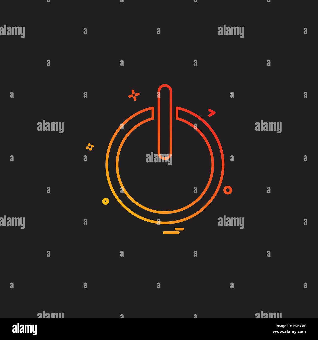 Power icon design vector Stock Vector Image & Art - Alamy