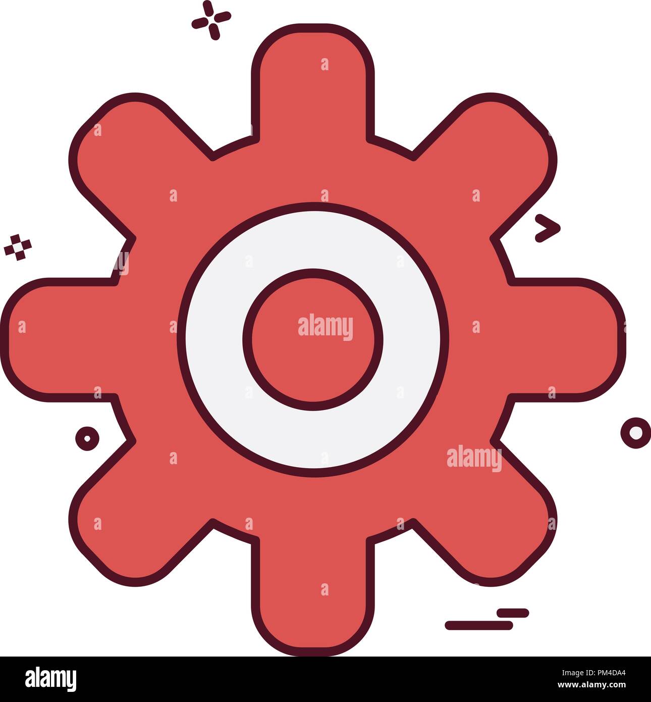 Gear icon design vector Stock Vector Image & Art - Alamy