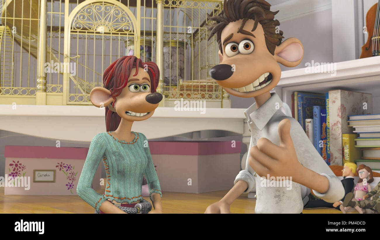 Film Still Publicity Still From Flushed Away Roddy Rita © 2006 Dream Works File Reference