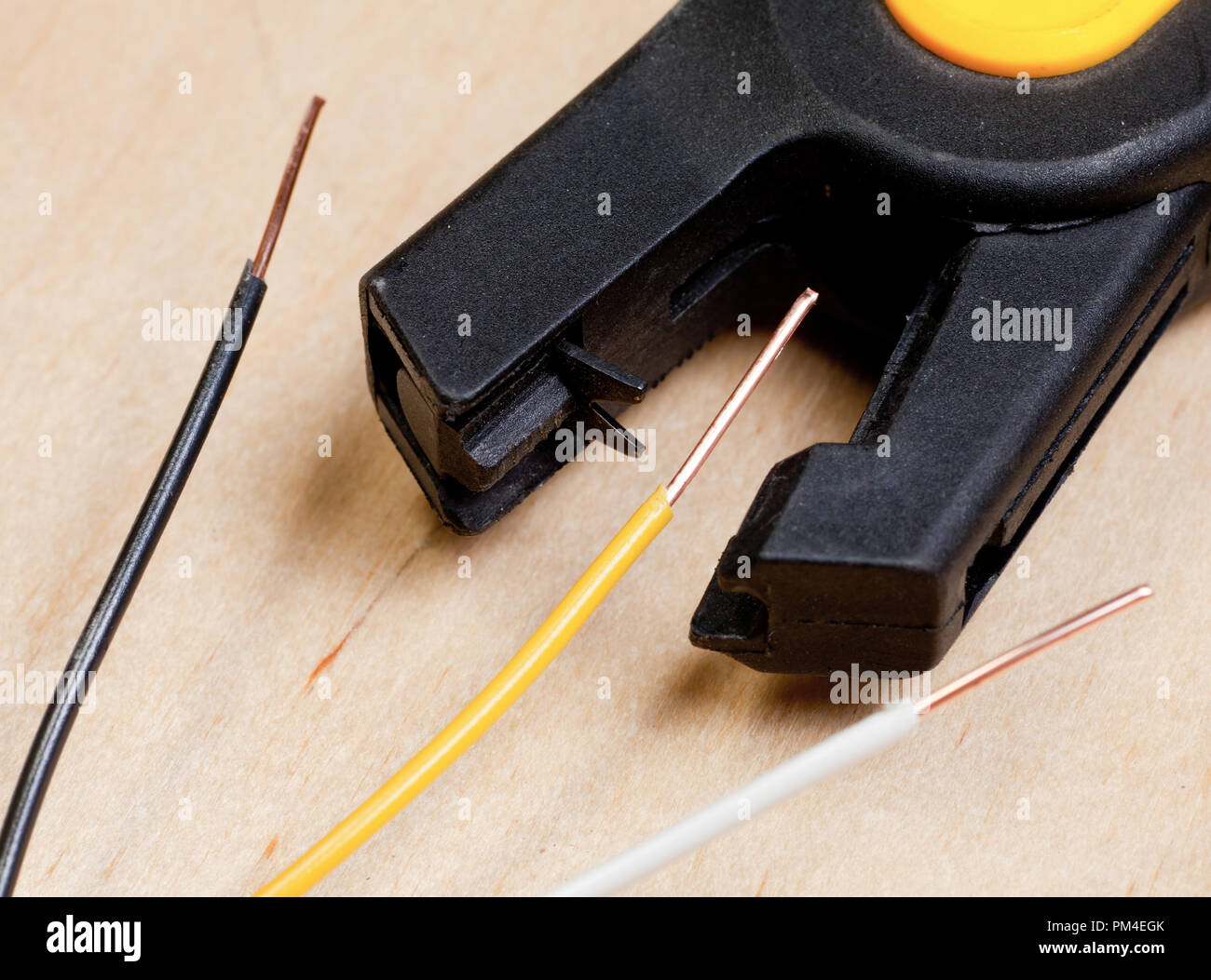 Stripped wires hi-res stock photography and images - Alamy