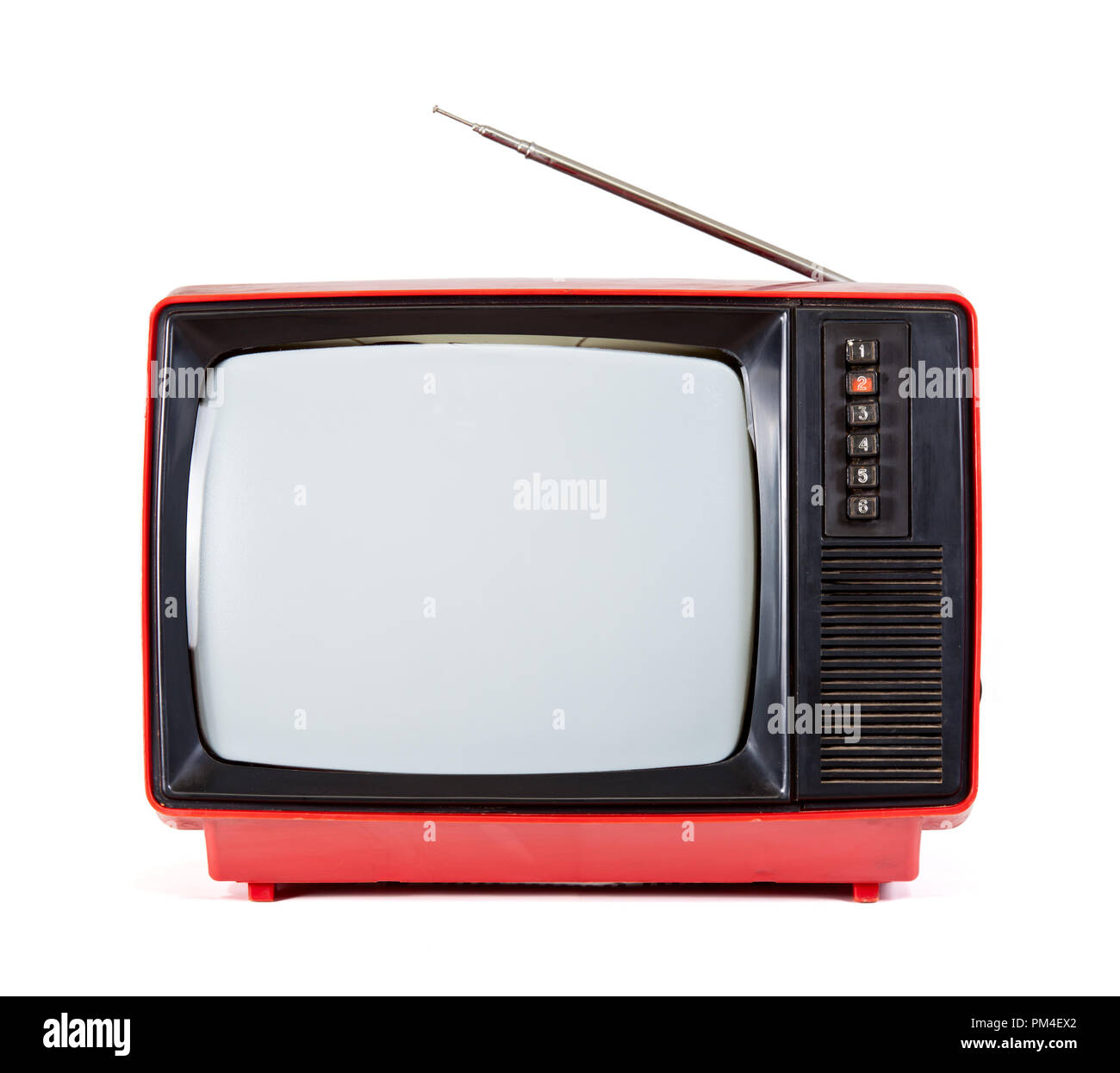 Crt monitor red hi-res stock photography and images - Alamy