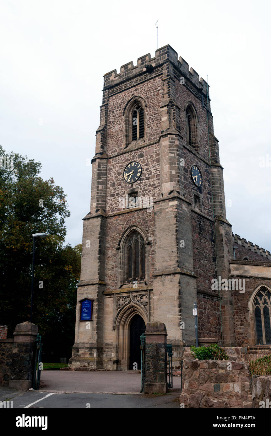St. Mary and St. John`s Church, Rothley, Leicestershire, England, UK ...