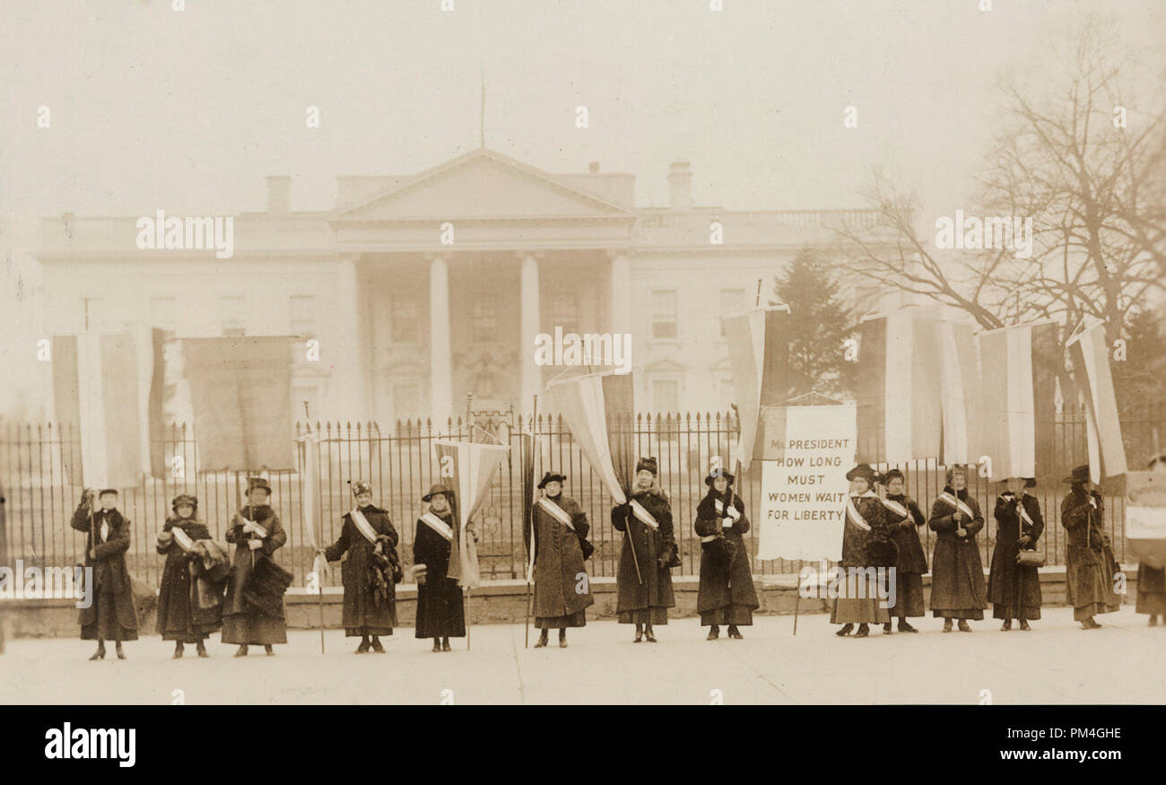 National Woman Party Picketing White House S National Woman Party Picketing White House S