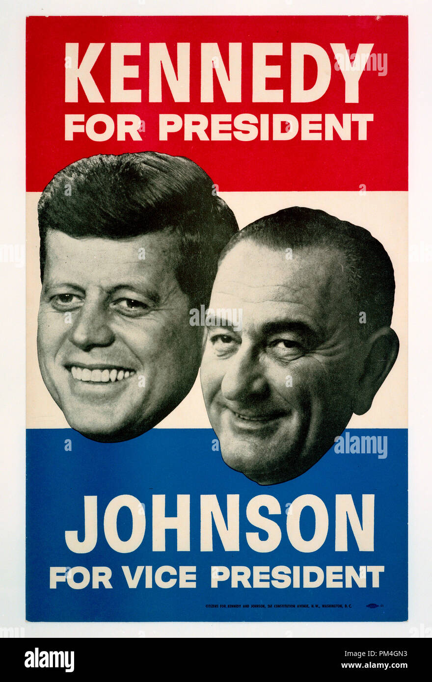 Campaign poster of john f kennedy hi-res stock photography and images ...