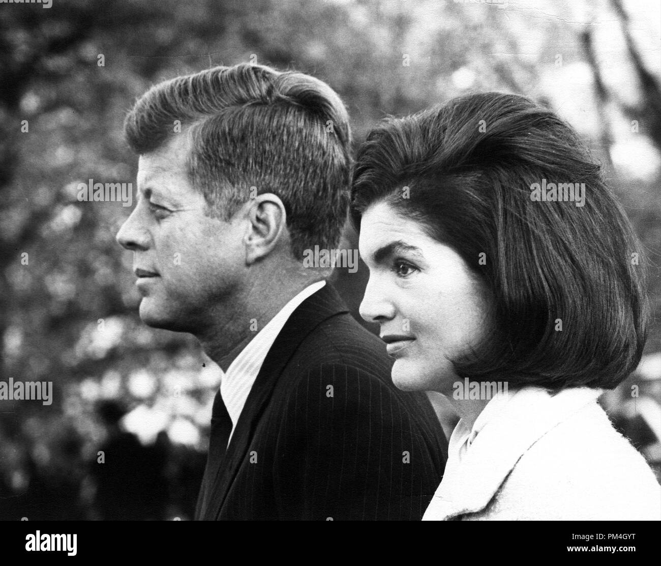 13 November 1963 President John F. Kennedy and Mrs. Kennedy at the ...
