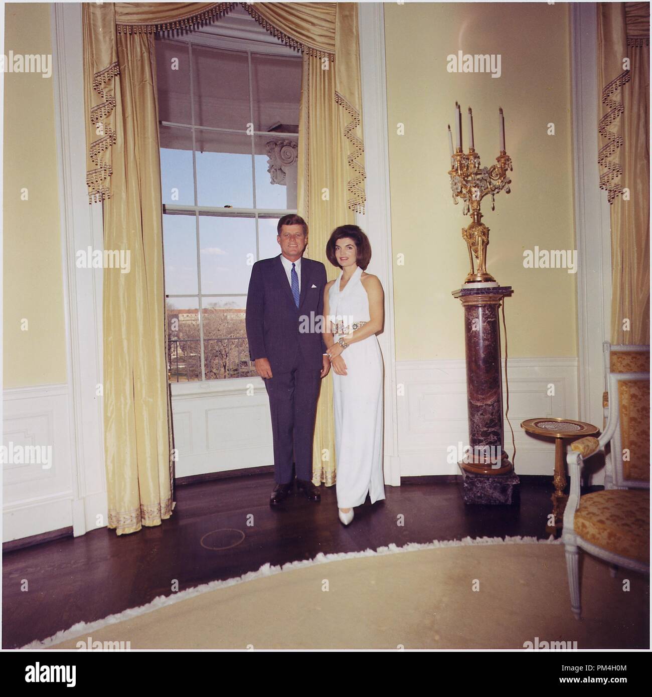 John And Jacqueline Kennedy Portrait