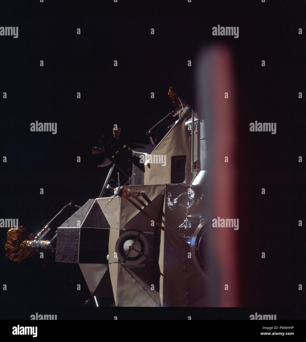 Apollo 11 lunar landing module during July 1969's history making voyage ...