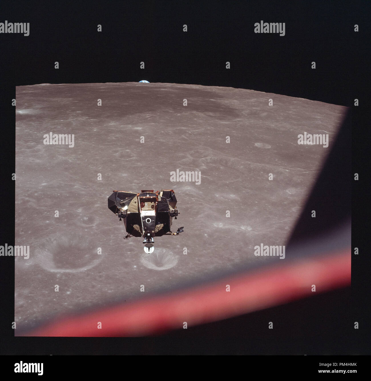 Apollo command module and lunar module hi-res stock photography and ...