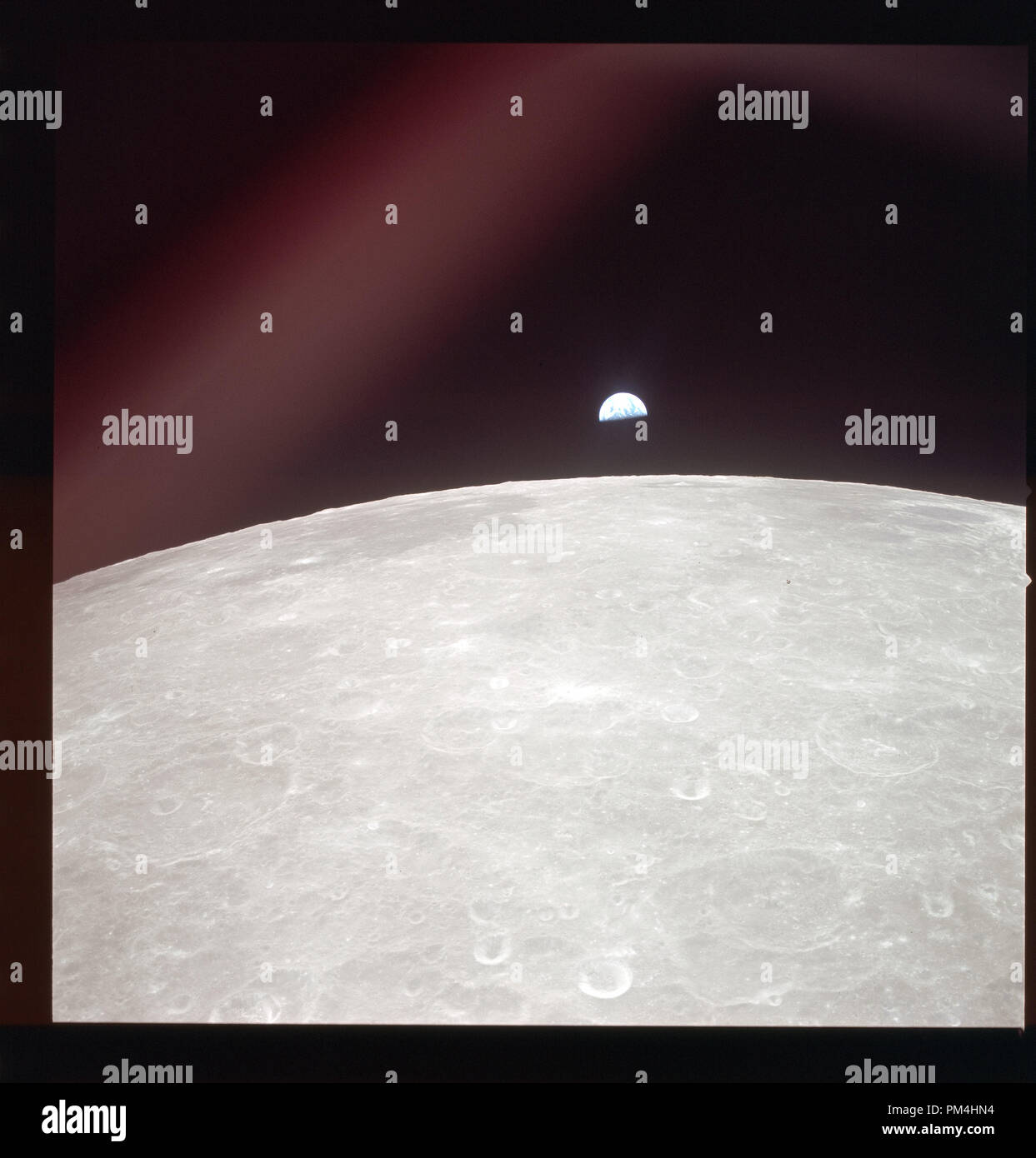 Earthrise over moon apollo 11 hi-res stock photography and images - Alamy