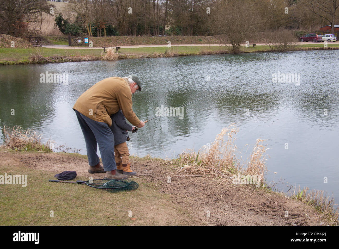 English stillwater fishery hi-res stock photography and images - Alamy