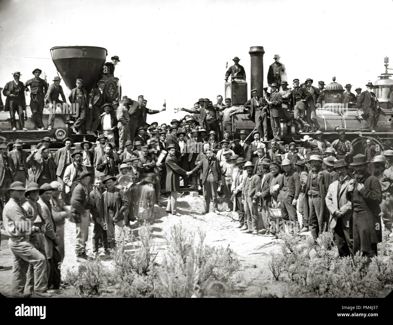 Transcontinental railroad hi-res stock photography and images - Alamy