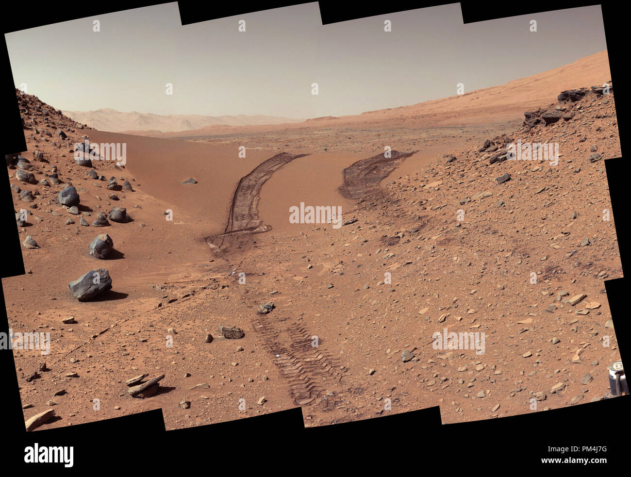 Mars Rover Curiosity Pictures Taken