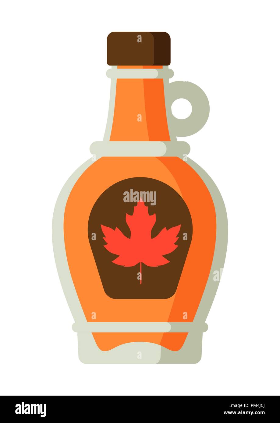 Canadian Maple Syrup Bottle