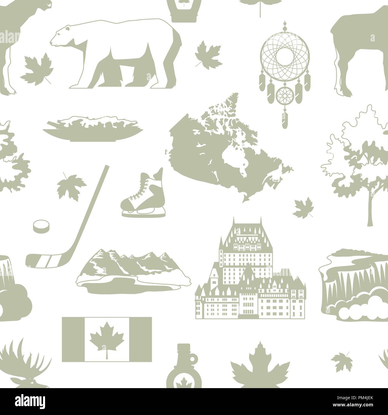 Canada moose quebec Stock Vector Images - Alamy