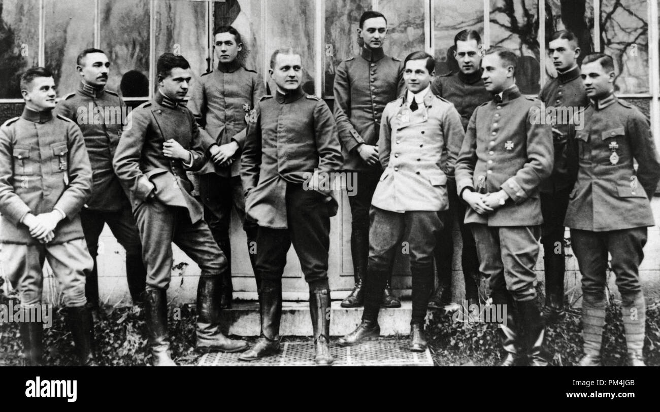 German flying ace Baron Manfred Von Richthofen, known as the Red Baron ...