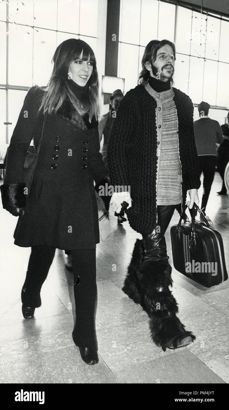 Beatle Ringo Starr with his wife Maureen,1971. File Reference #1013 111 ...