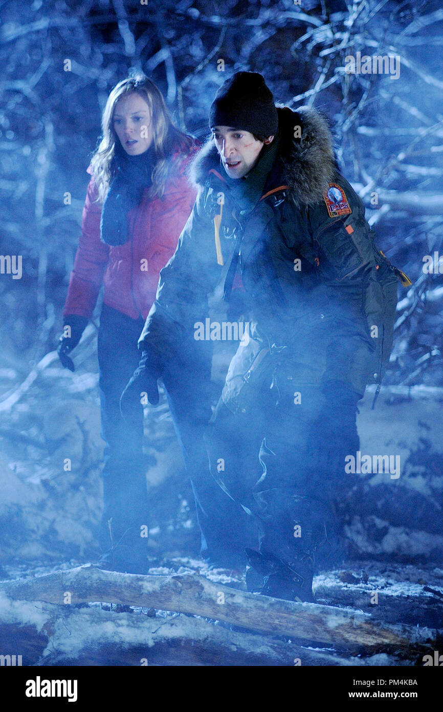 (L-r) SARAH POLLEY as Elsa and ADRIEN BRODY as Clive in Warner Bros ...