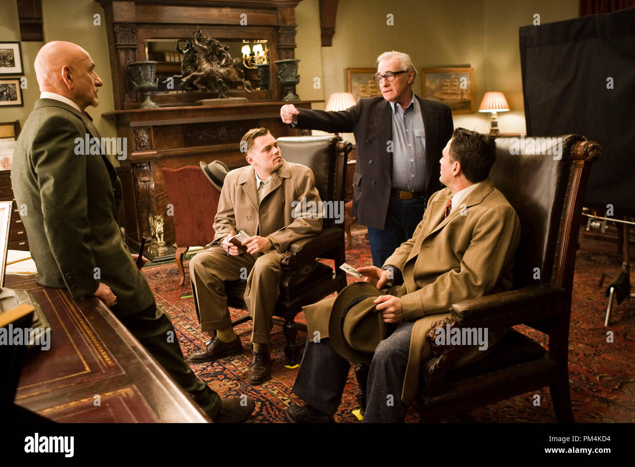 Shutter island on set leonardo dicaprio hi-res stock photography and images - Alamy