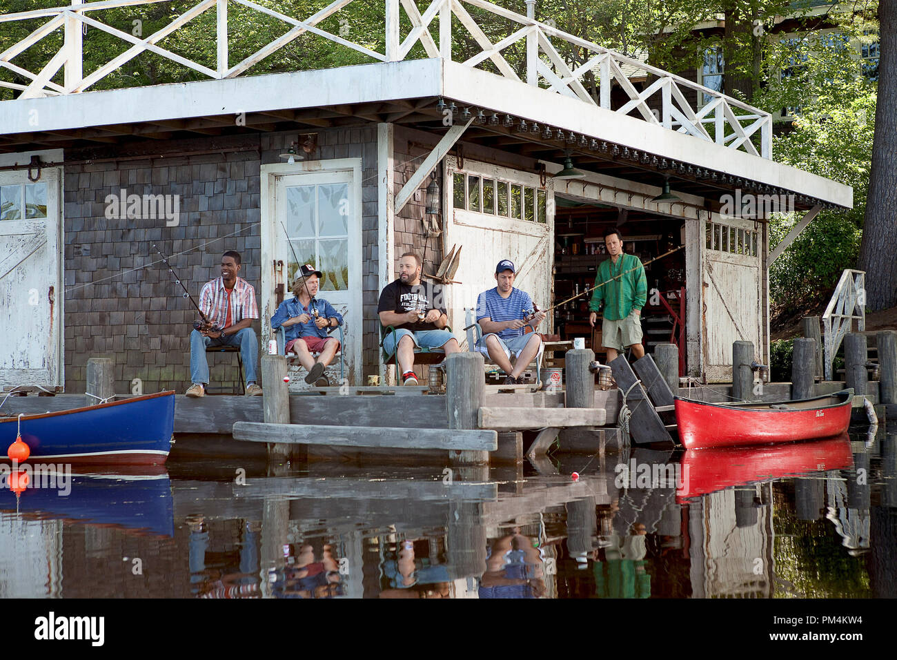 Kurt McKenzie (Chris Rock), Marcus Higgins (David Spade), Eric ...