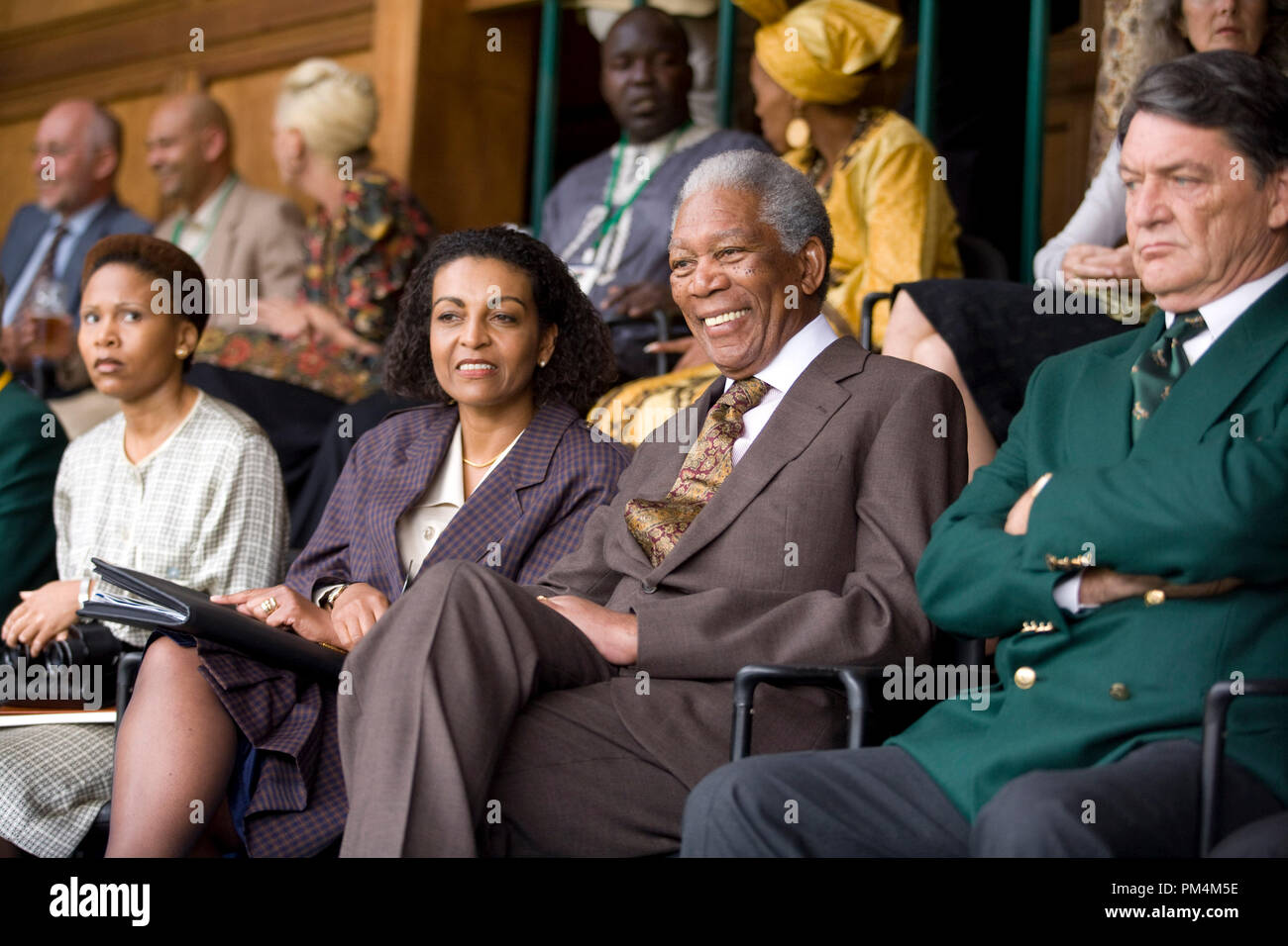 (L-r) LELETI KHUMALO as Mary, ADJOA ANDOH as Brenda Mazibuko, MORGAN ...