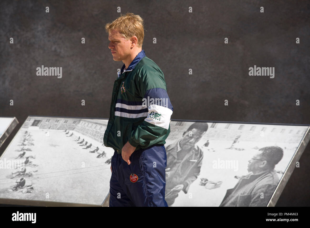 MATT DAMON as Francois Pienaar in Warner Bros. Pictures’ and Spyglass ...