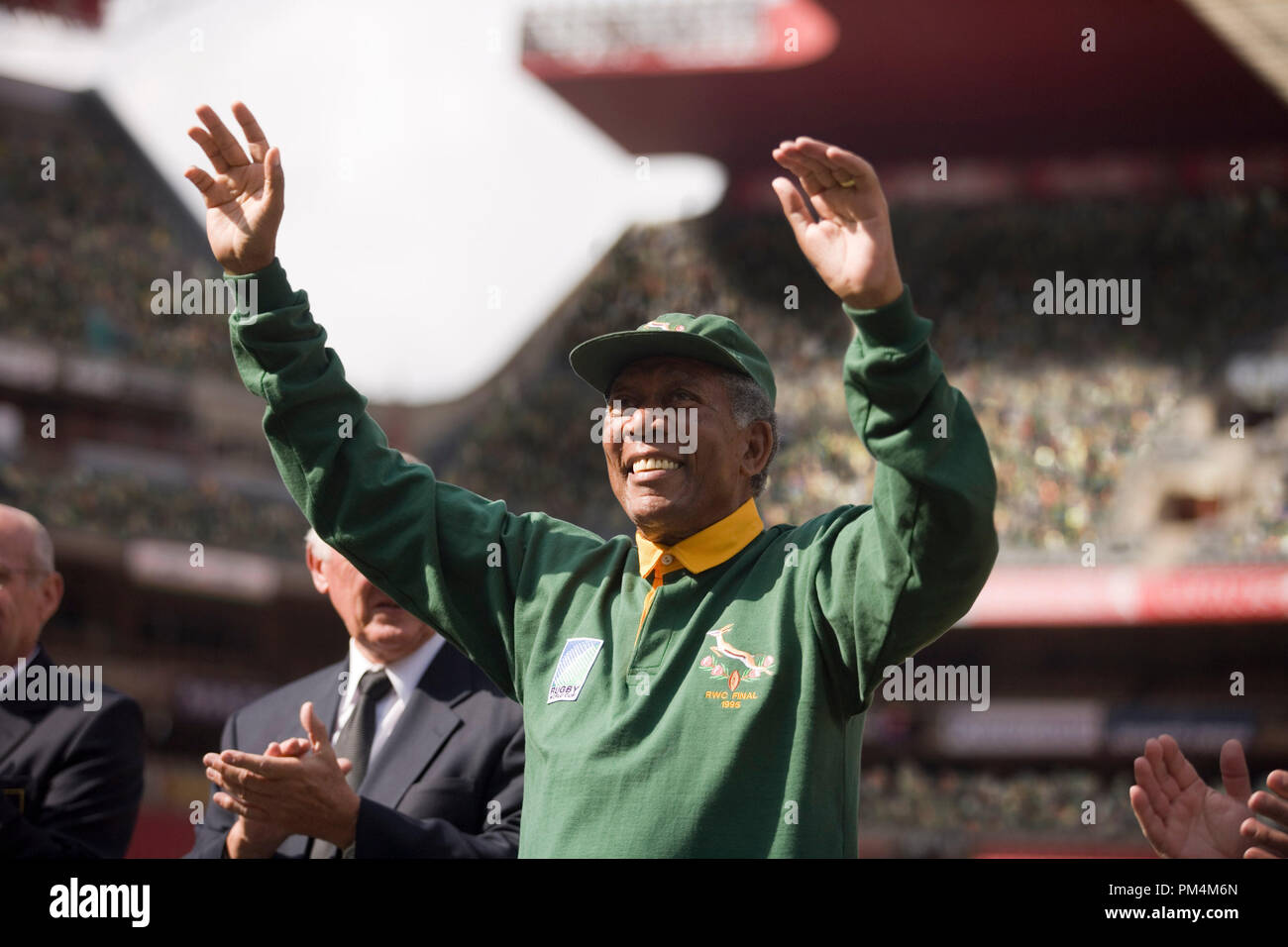 MORGAN FREEMAN as Nelson Mandela in Warner Bros. Pictures’ and Spyglass ...