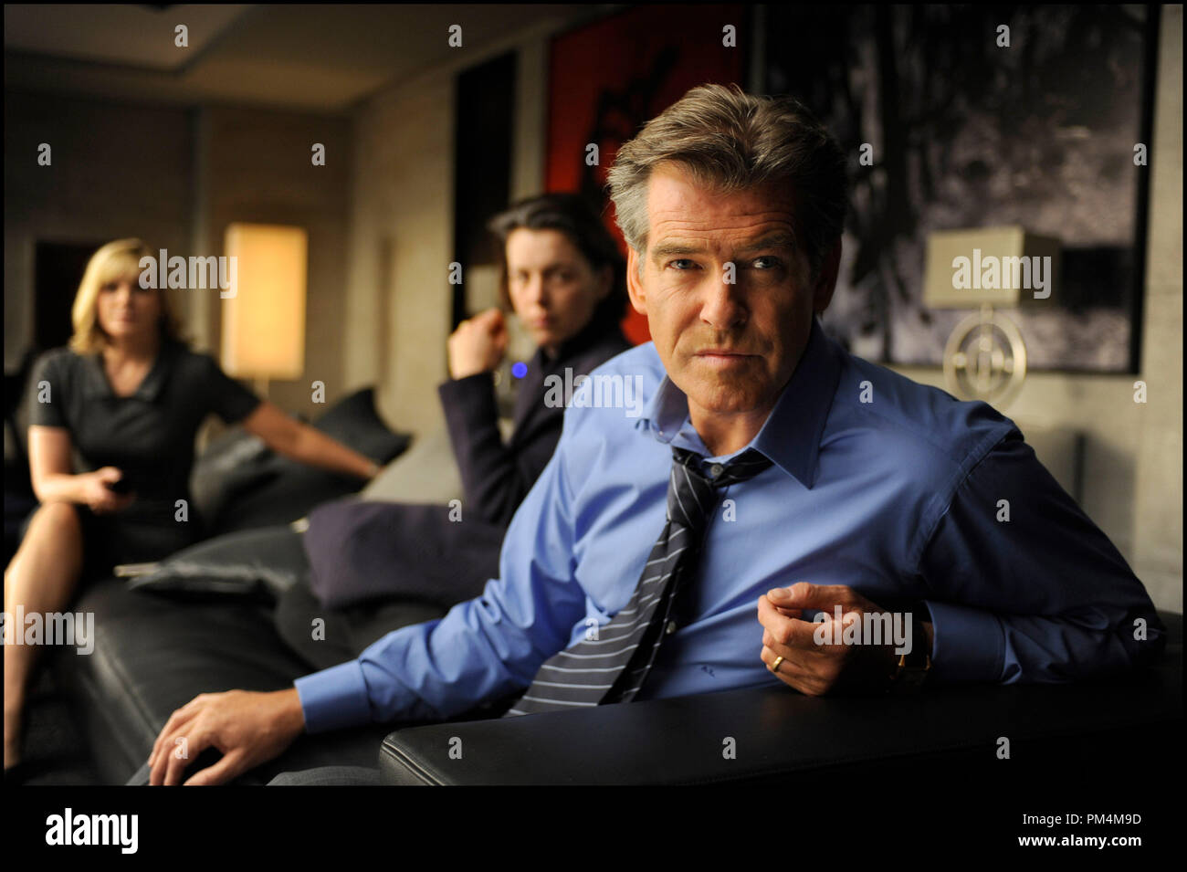 Pierce Brosnan in The Ghost Writer Stock Photo - Alamy