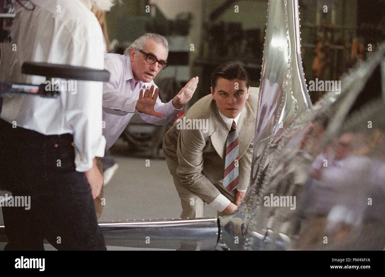 "Aviator, The" Director Martin Scorsese, Leonardo DiCaprio © 2004 ...