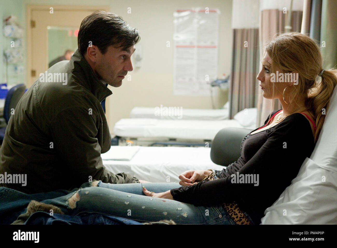 (L-r) JON HAMM as FBI Special Agent Adam Frawley and BLAKE LIVELY as ...