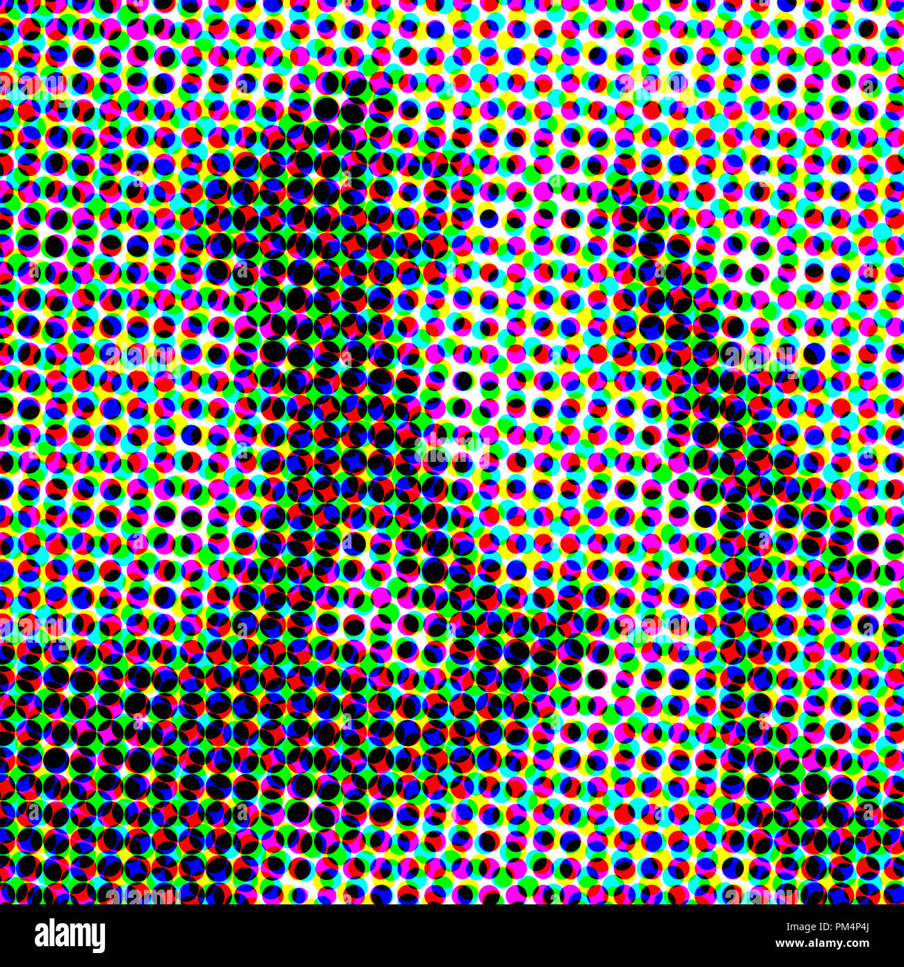 Abstract half tone pop art pattern illustration as background Stock ...