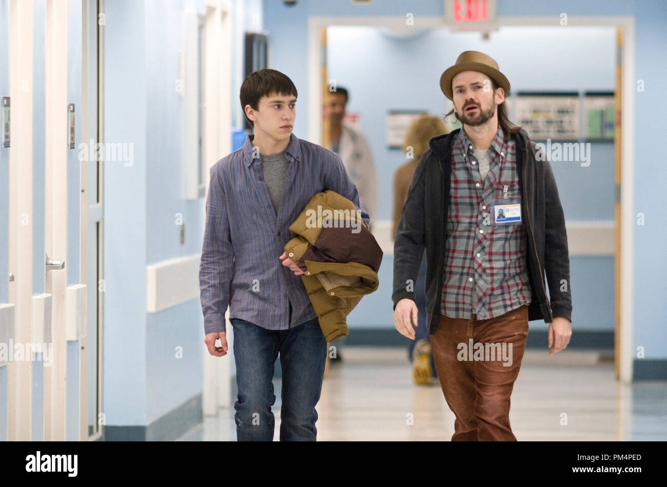 Keir Gilchrist (left) and Jeremy Davies (right) star in writer ...