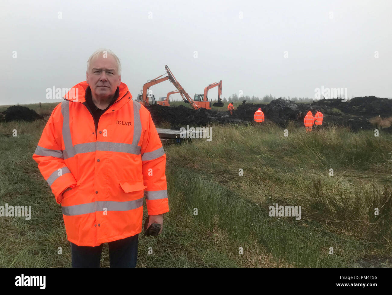 Jon Hill, senior investigator with the Independent Commission for the ...