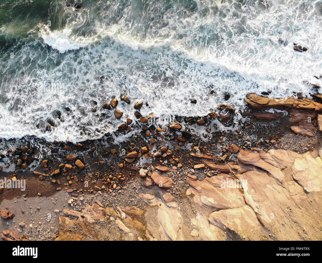 Aerial drone shot vacation beach hi-res stock photography and images ...
