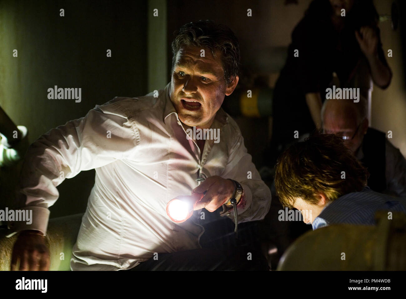 Studio Publicity Still from "Poseidon" Kurt Russell, Jimmy Bennett ...