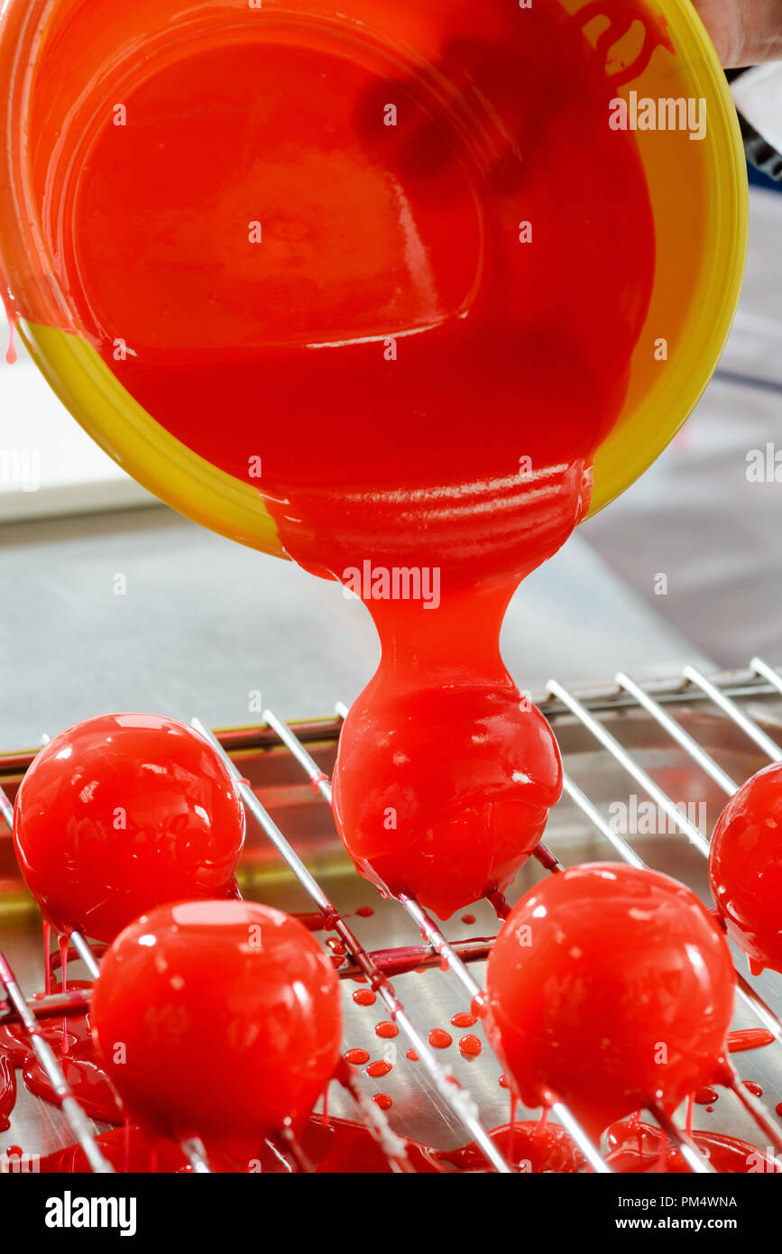 Ball cakes in syrup Stock Photo - Alamy