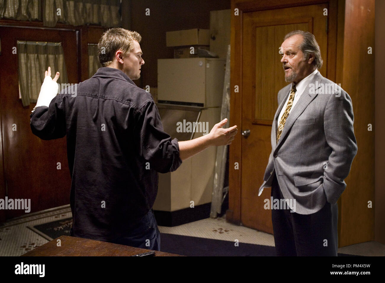 Studio Publicity Still from "The Departed" Leonardo DiCaprio, Jack ...